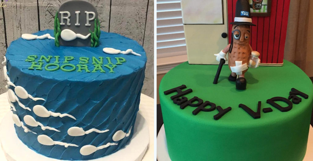 Parents Celebrate No More Kids With Vasectomy Cakes