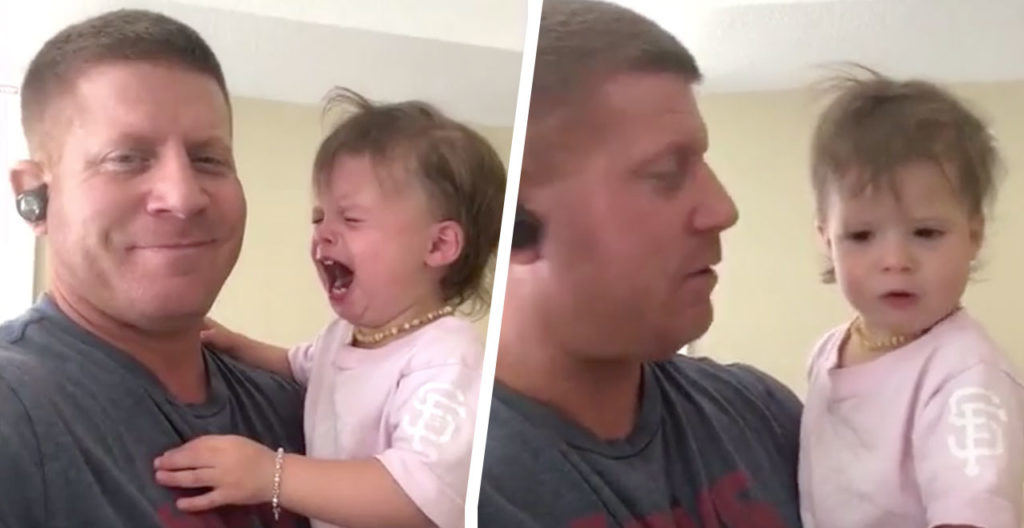 This Dad's Solution to a Crying Toddler Is... Brilliant