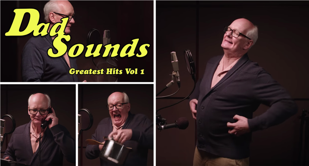 “Dad Sounds” is an Album of Dad Noises Starring Colin Mochrie
