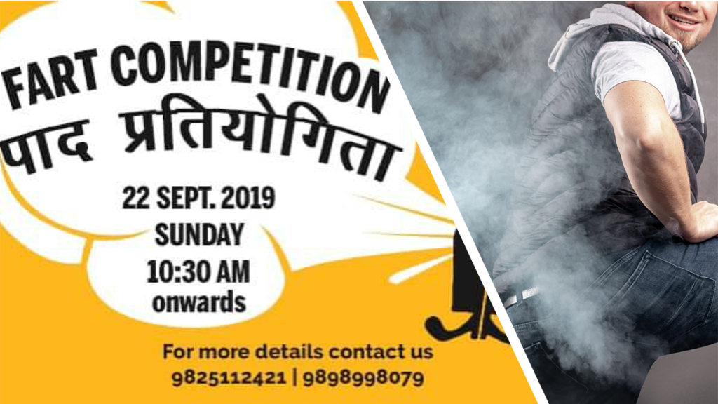 There's a Fart Competition in India and We're Blown Away