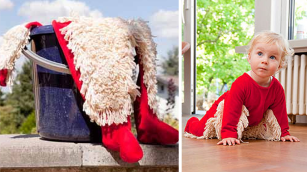 The BabyMop Onesie Finally Puts Your Infant to Good Use