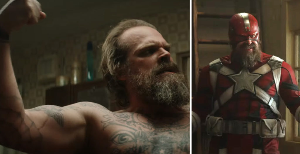 David Harbor is the Russian Captain America in Black Widow Trailer