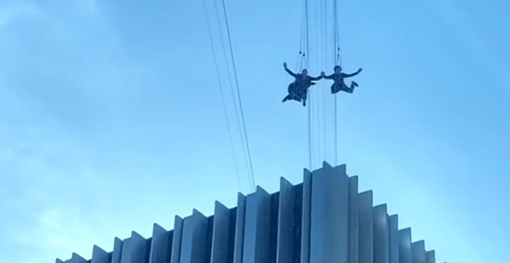Set Video From The Matrix 4 Shows High-Flying Stunt