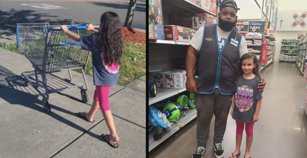 8-Yr-Old’s Kindness Restores Walmart Employee’s Faith in Humanity