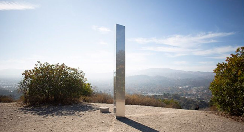 A Third Monolith Appears in California