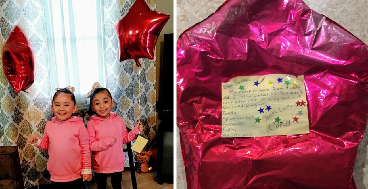 4yo's Christmas Wish Balloon Found by Stranger 600 Miles Away