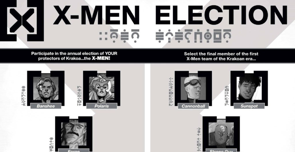 Marvel Wants You To Vote for the Next Member of the X-Men
