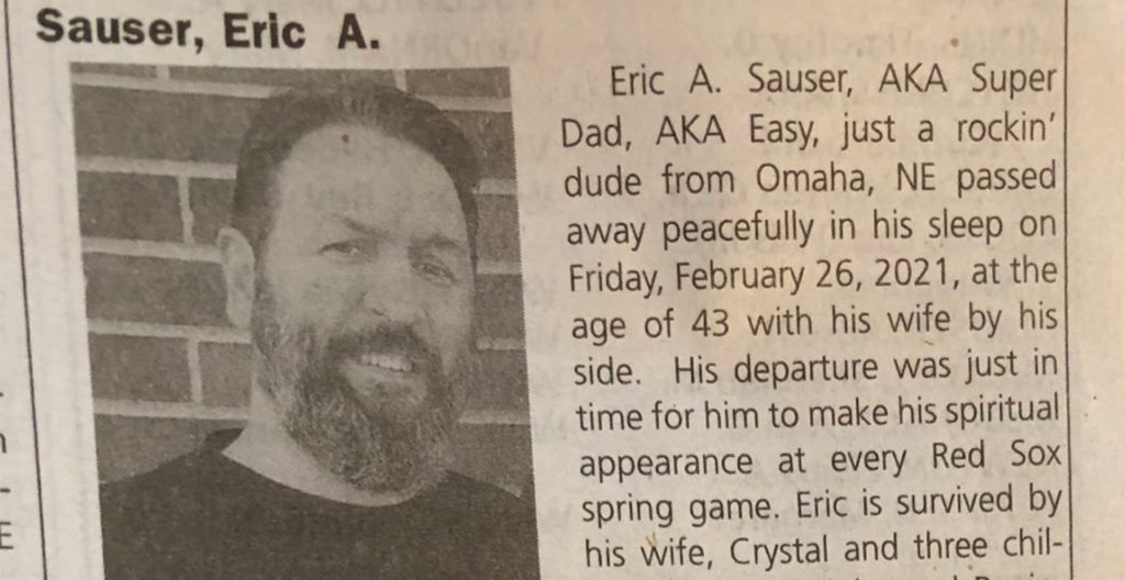 ‘Dead sexy:’ This Obituary for a Father of Three Is Awesome