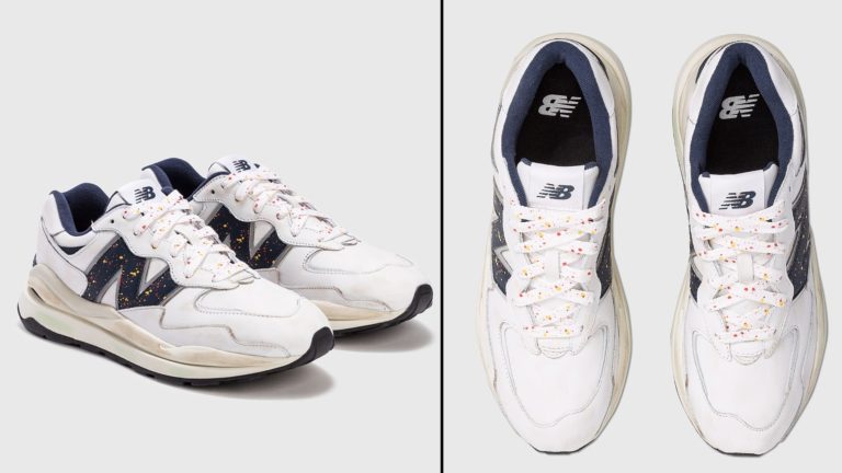New Balance's Next-Level Dad Shoes Come Pre-Stained