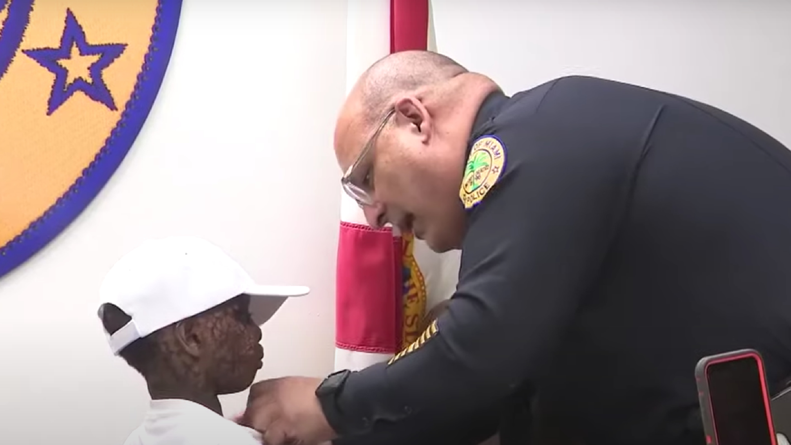 5-Yr-Old House Fire Survivor Becomes Honorary Police Chief For a Day