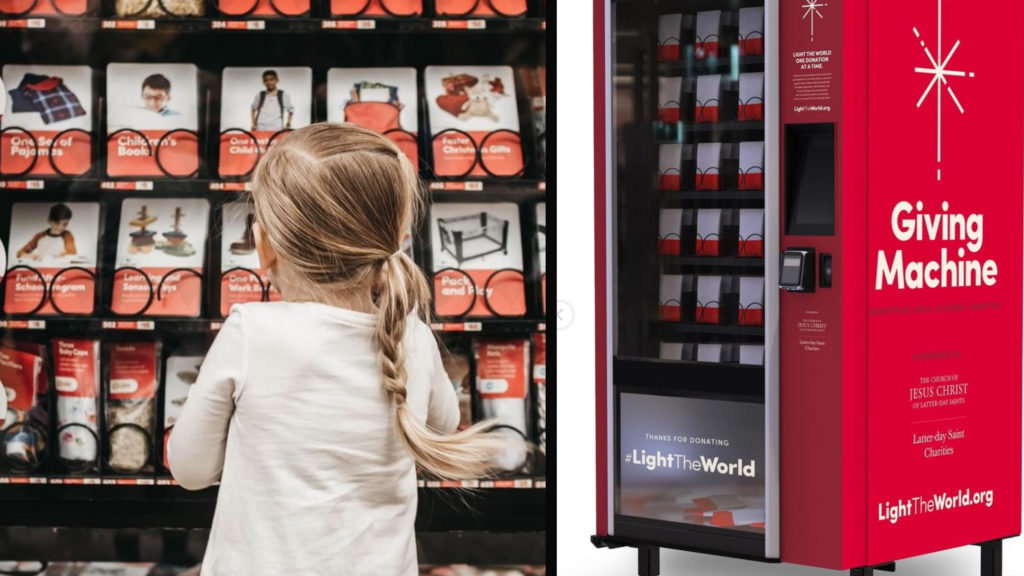 Charity Vending Machines Popping Up in Cities Around the Country